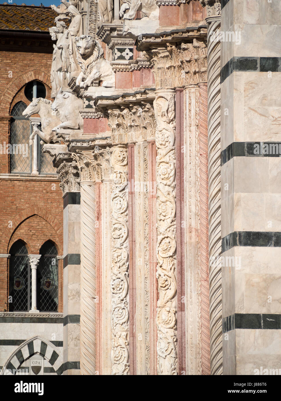 Roman stone carvings hi-res stock photography and images - Alamy