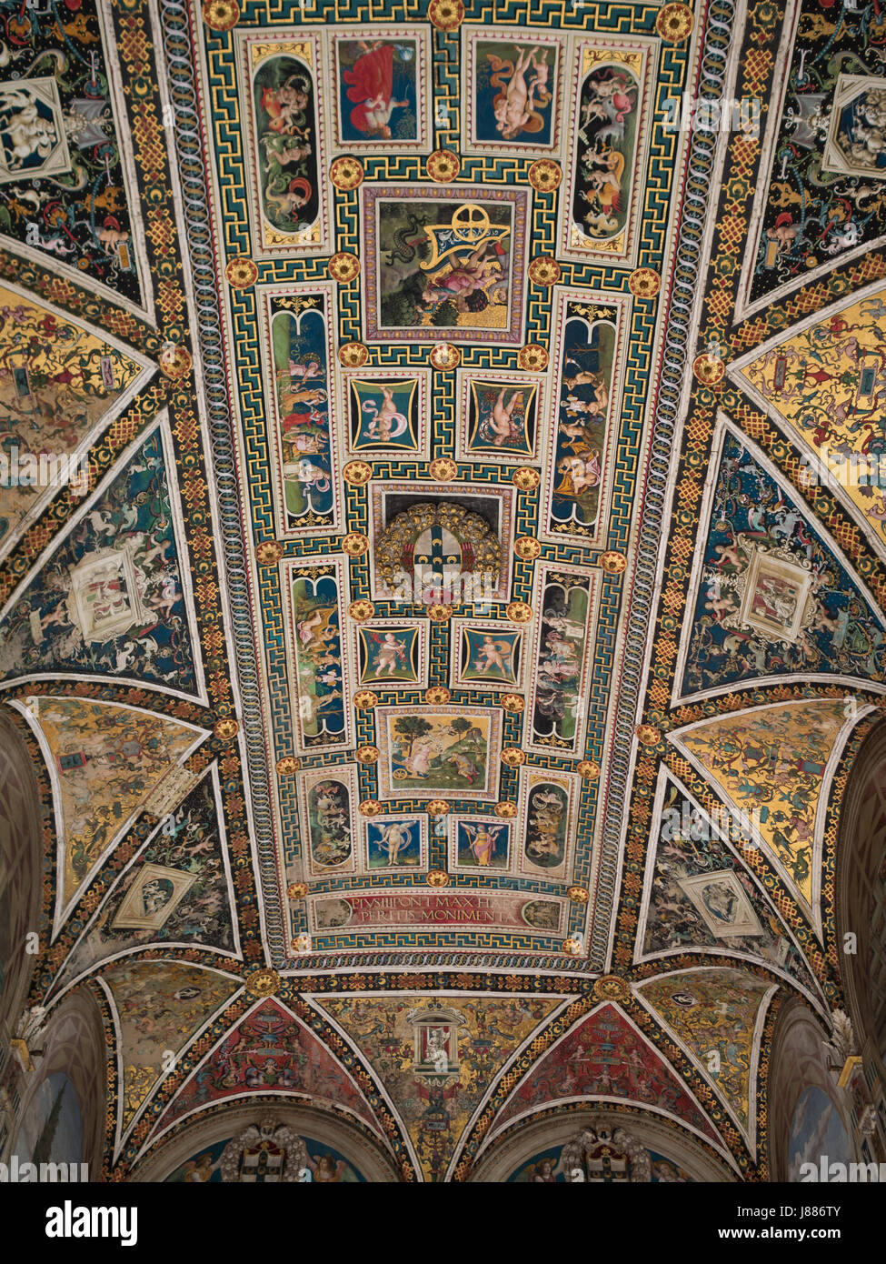 Siena library hi-res stock photography and images - Alamy