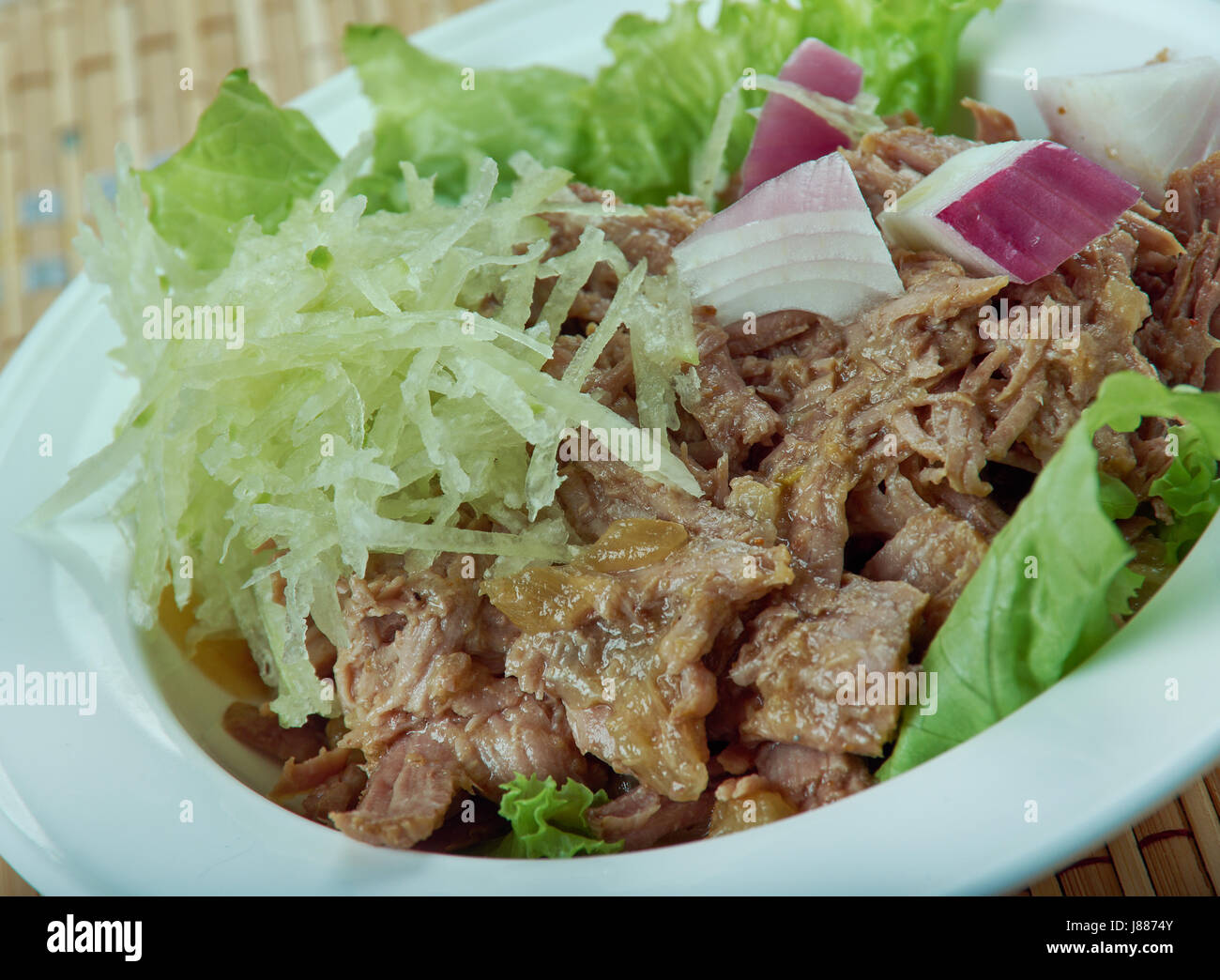 Mixiote - traditional pit-barbecued meat dish in central Mexico.Mexican ...