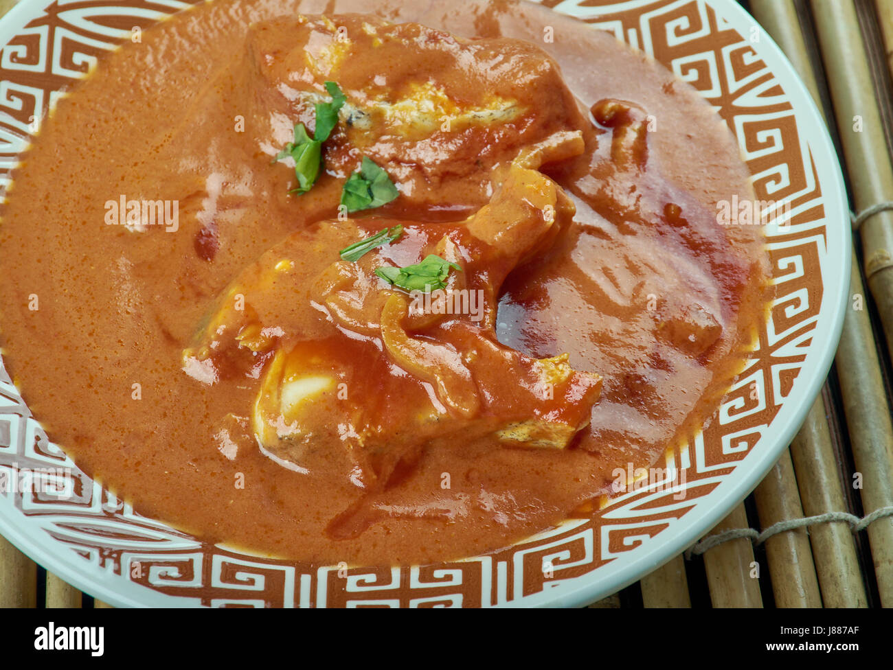 Hubby's Chala Meen Kulambu - Chala fish Curry Stock Photo - Alamy