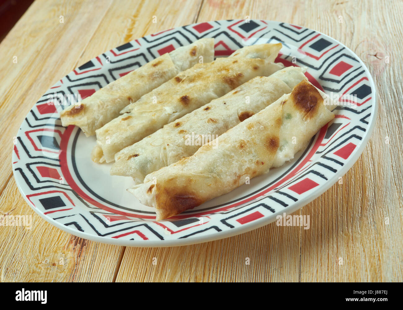 Sigara boreg - Turkey Stuffed Cheese Pastries Stock Photo - Alamy