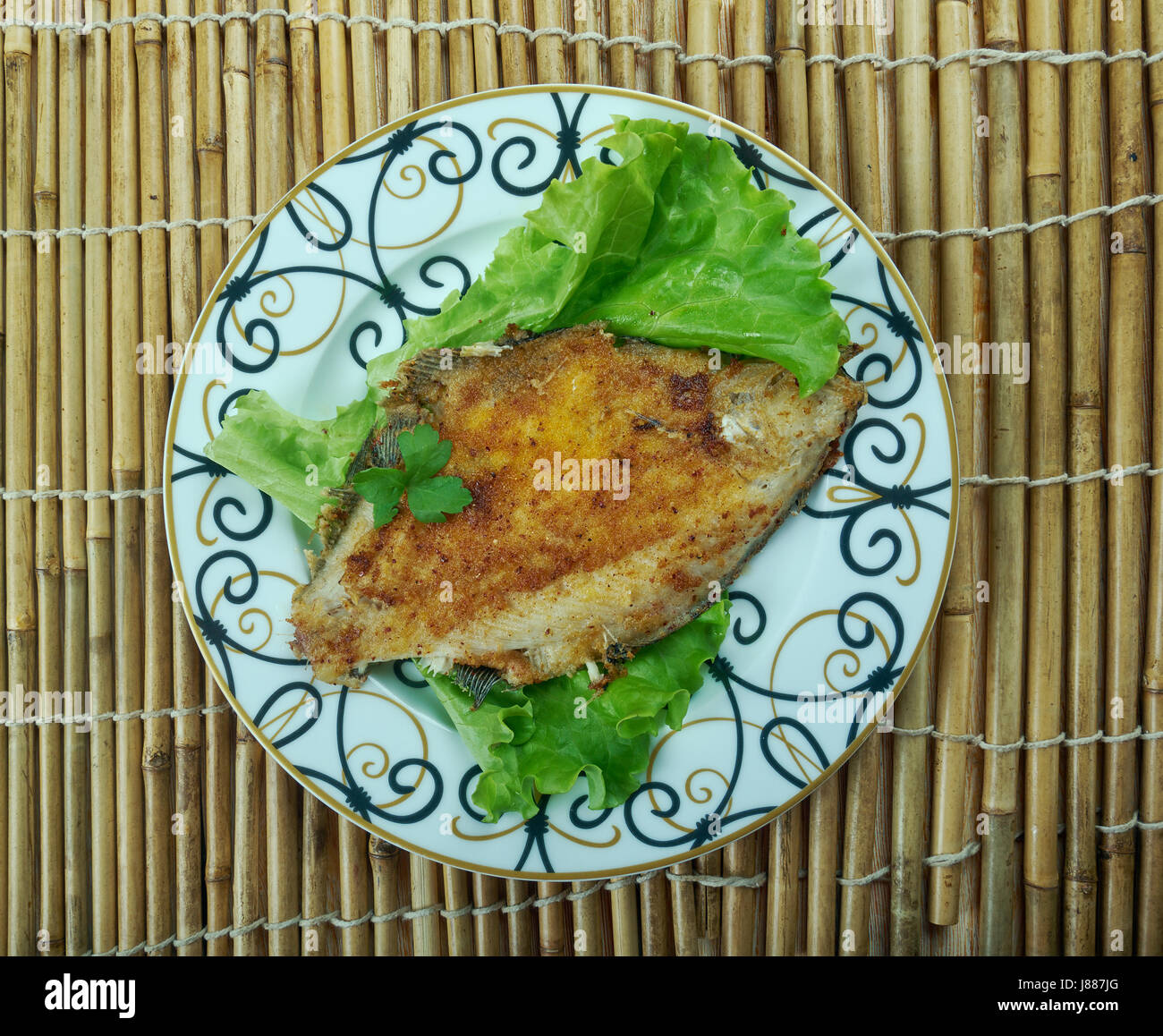 Masgouf - Mesopotamian dish consisting of seasoned, grilled carp; it is ...