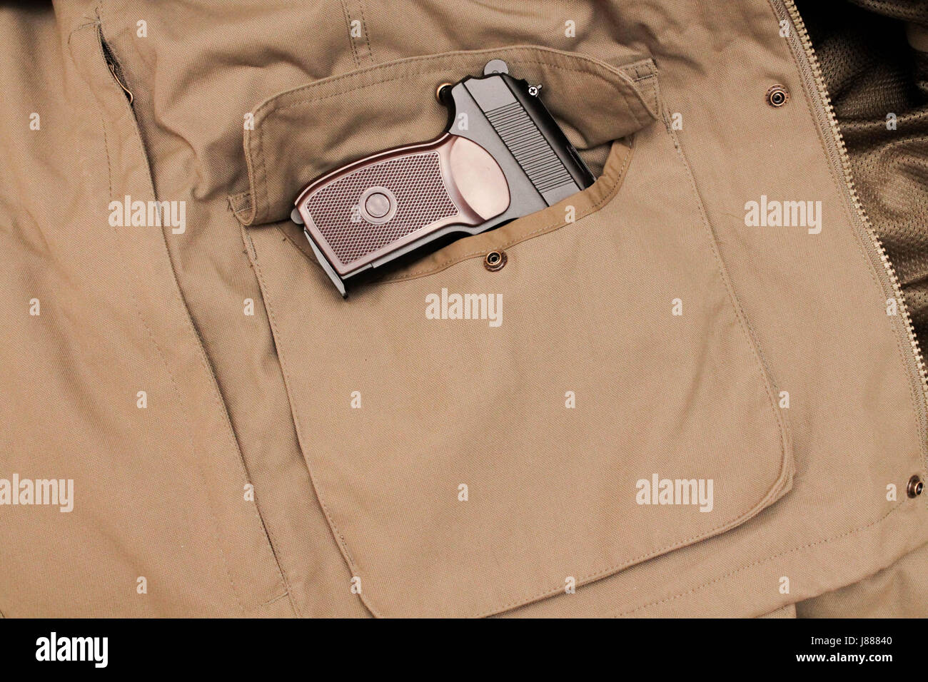 Stainless Steel 9mm Pistol Magazine High Resolution Stock Photography ...