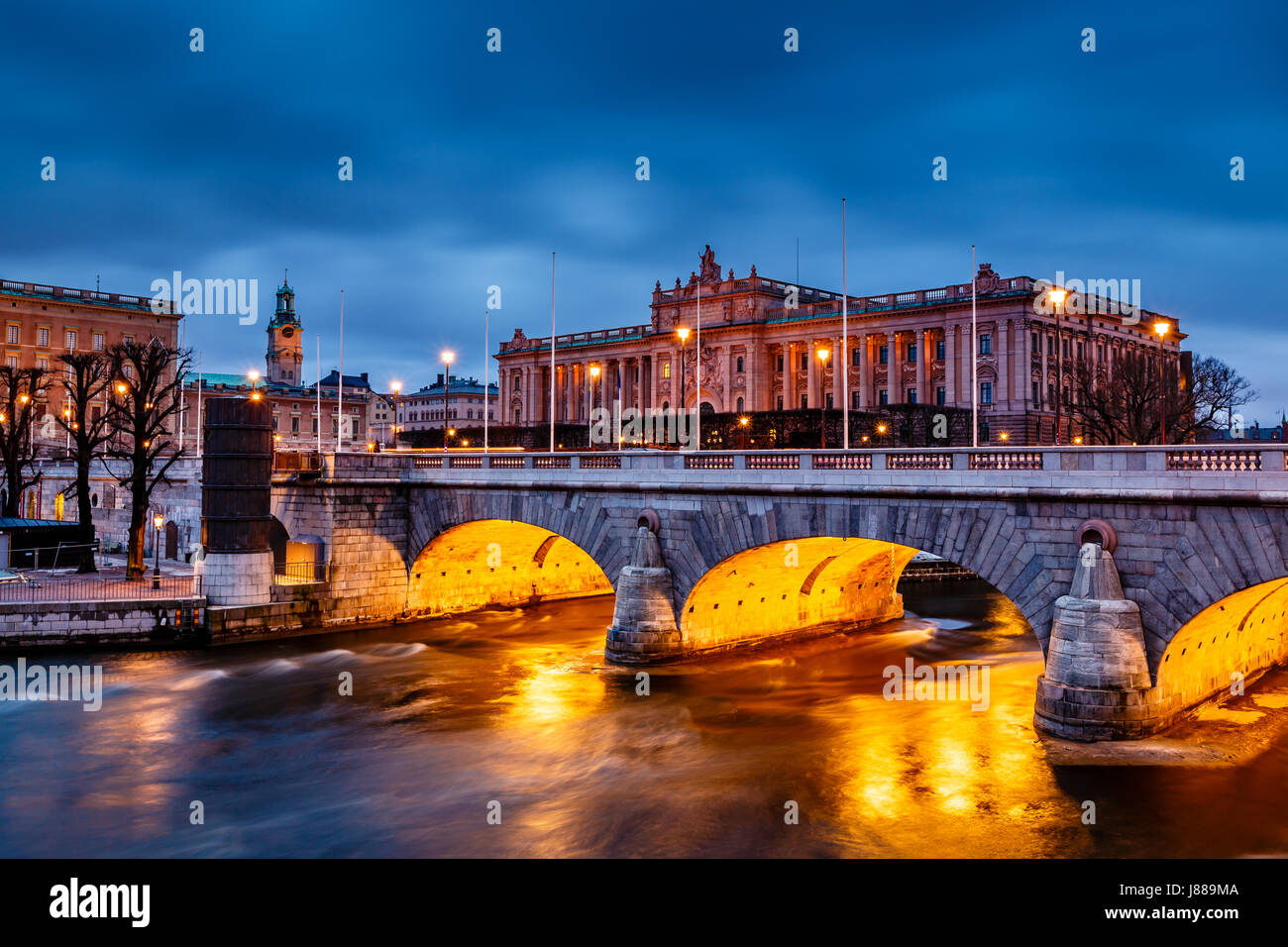 Norrbro bridge parliament in hi-res stock photography and images - Alamy