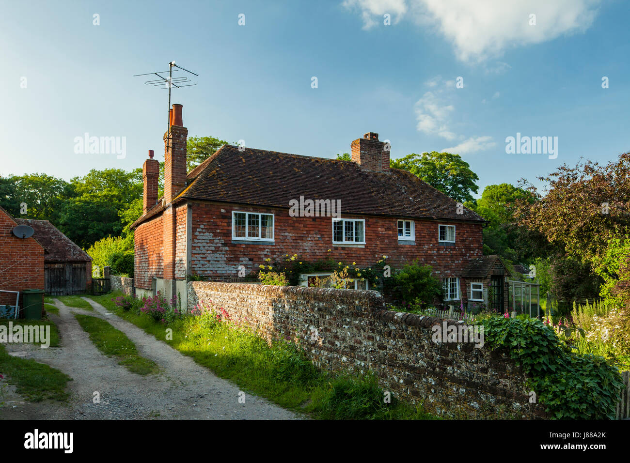 A cottage in Firle village, South Downs National Park, East Sussex ...