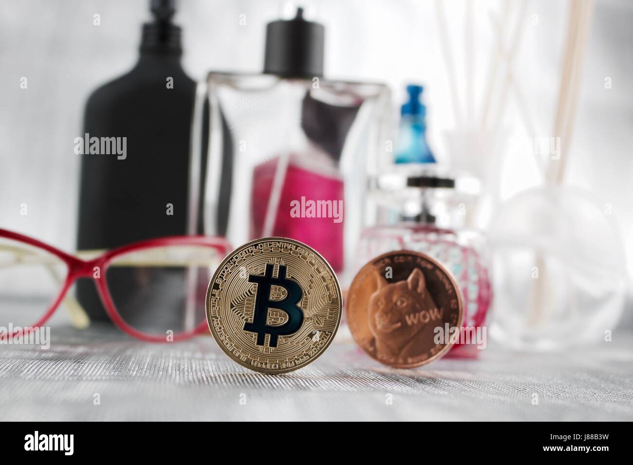 Dogecoin perfume hi-res stock photography and images - Alamy