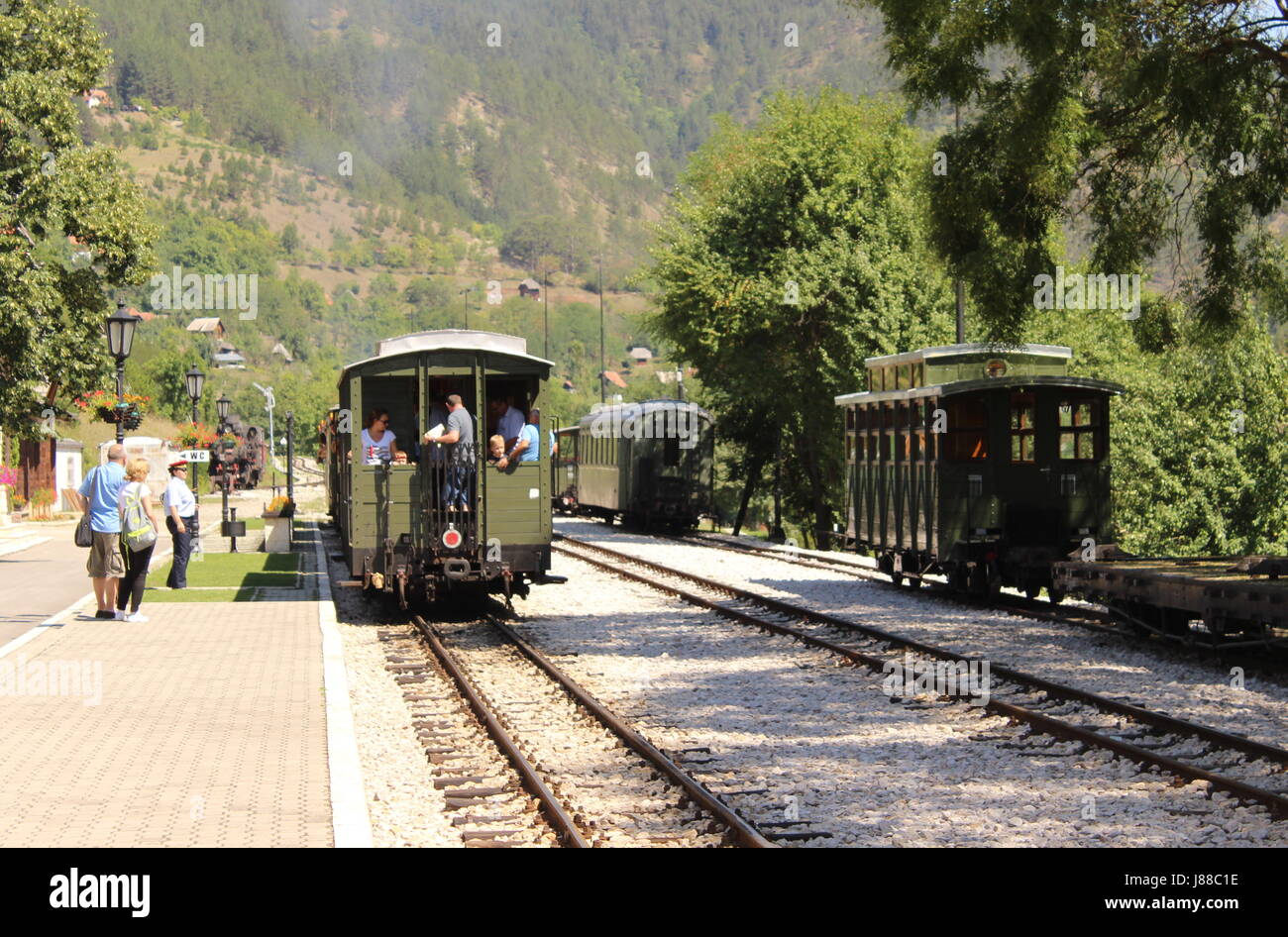 Shargan eight railway, Serbia Stock Photo - Alamy