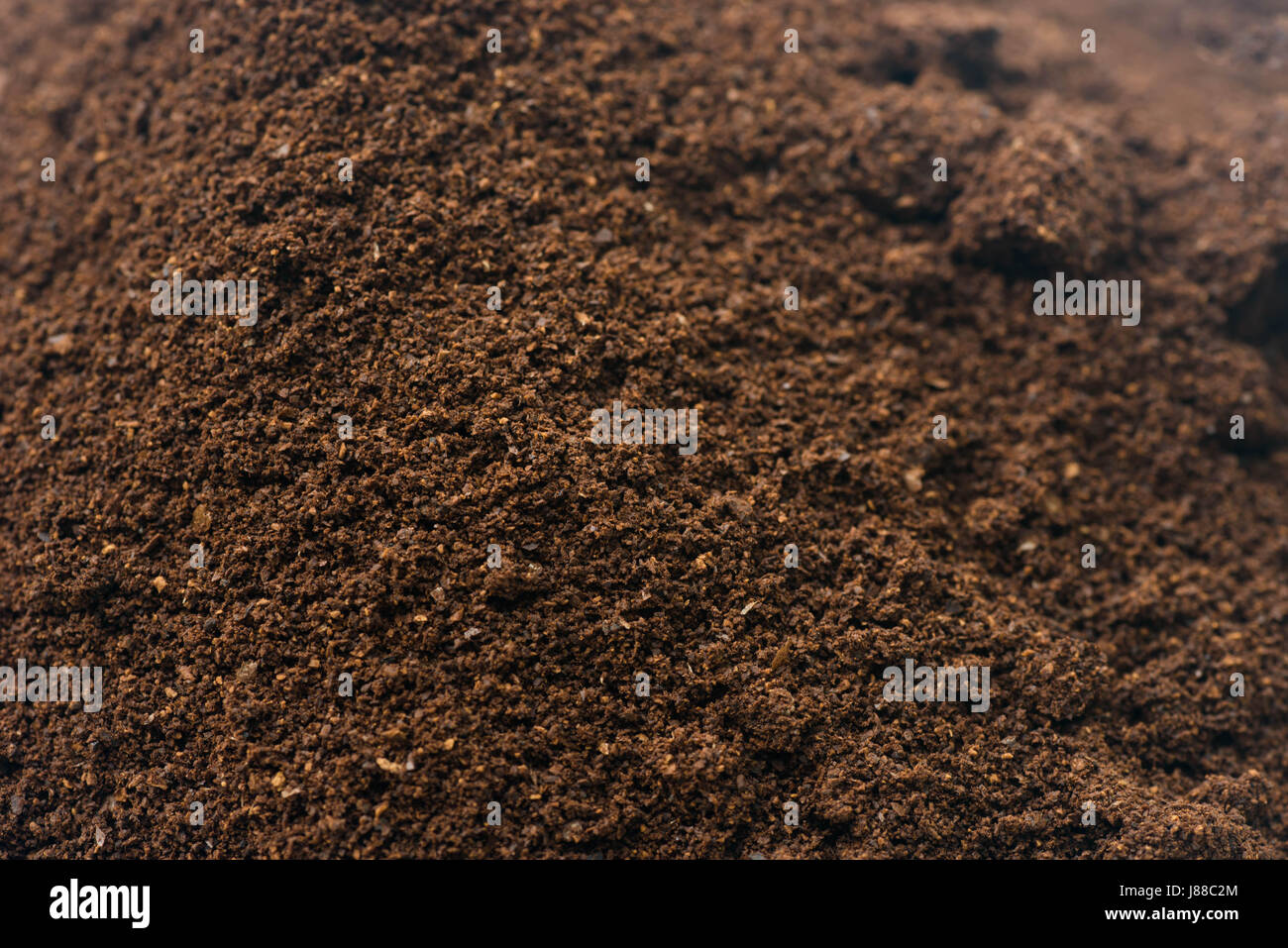 closeup to coffee ground background texture selective focus Stock Photo ...