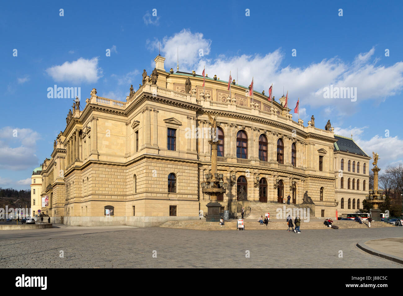 Prague opera house hi-res stock photography and images - Alamy