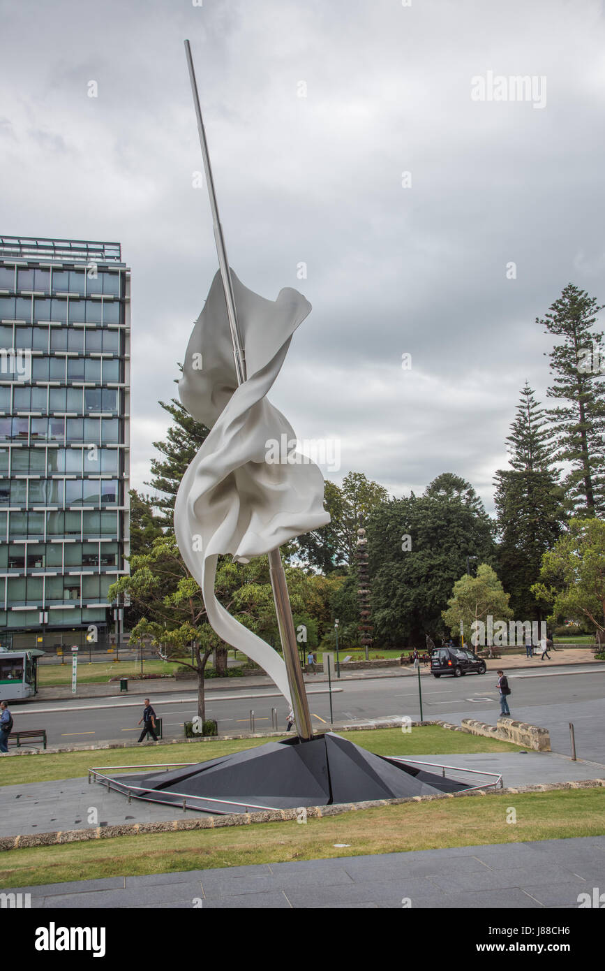 Perth,WA,Australia-November 16,2016: Ascalon sculpture by Marcus ...