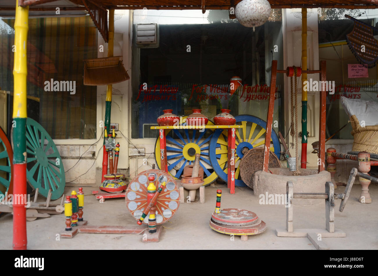 The Famous Food Street near Badshahi Mosque, Lahore, Pakistan Stock ...