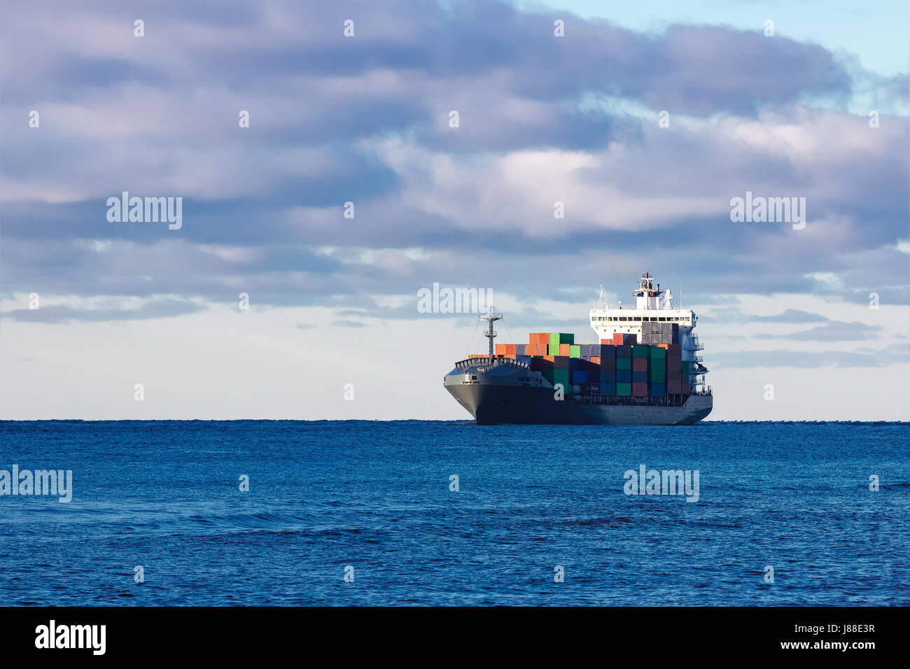 Brand new container ship hi-res stock photography and images - Alamy