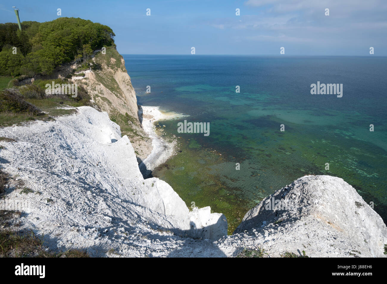 Denmark isle mon mons klint hi-res stock photography and images - Alamy