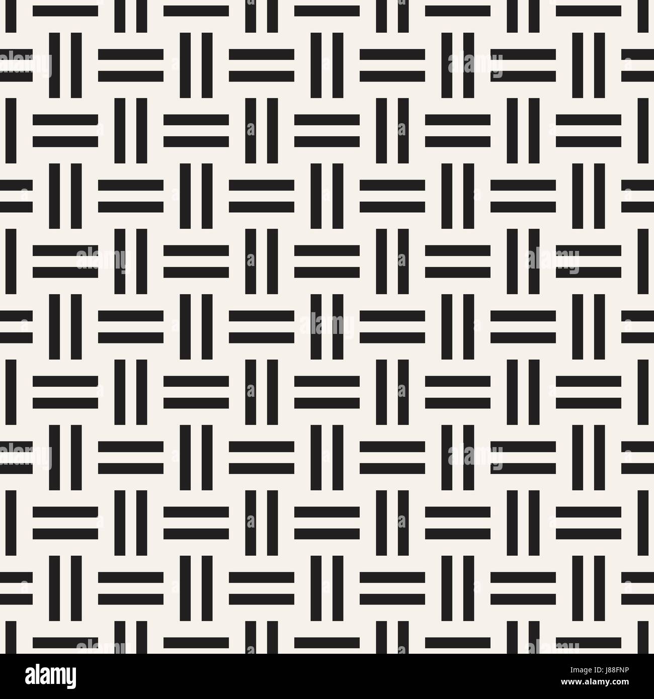 Crosshatch vector seamless geometric pattern. Crossed graphic ...