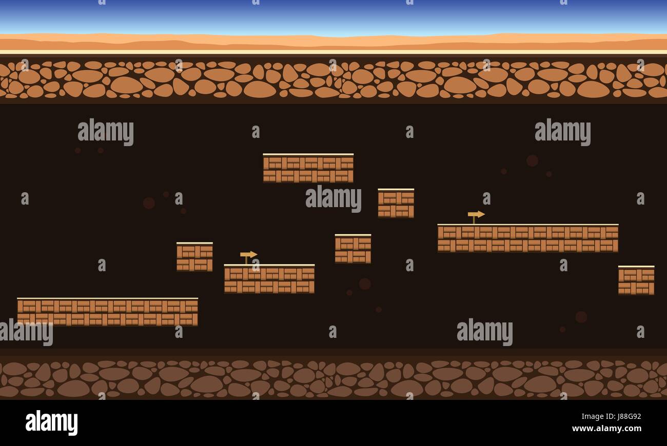 Collection stock game background ground style Stock Vector Image & Art ...