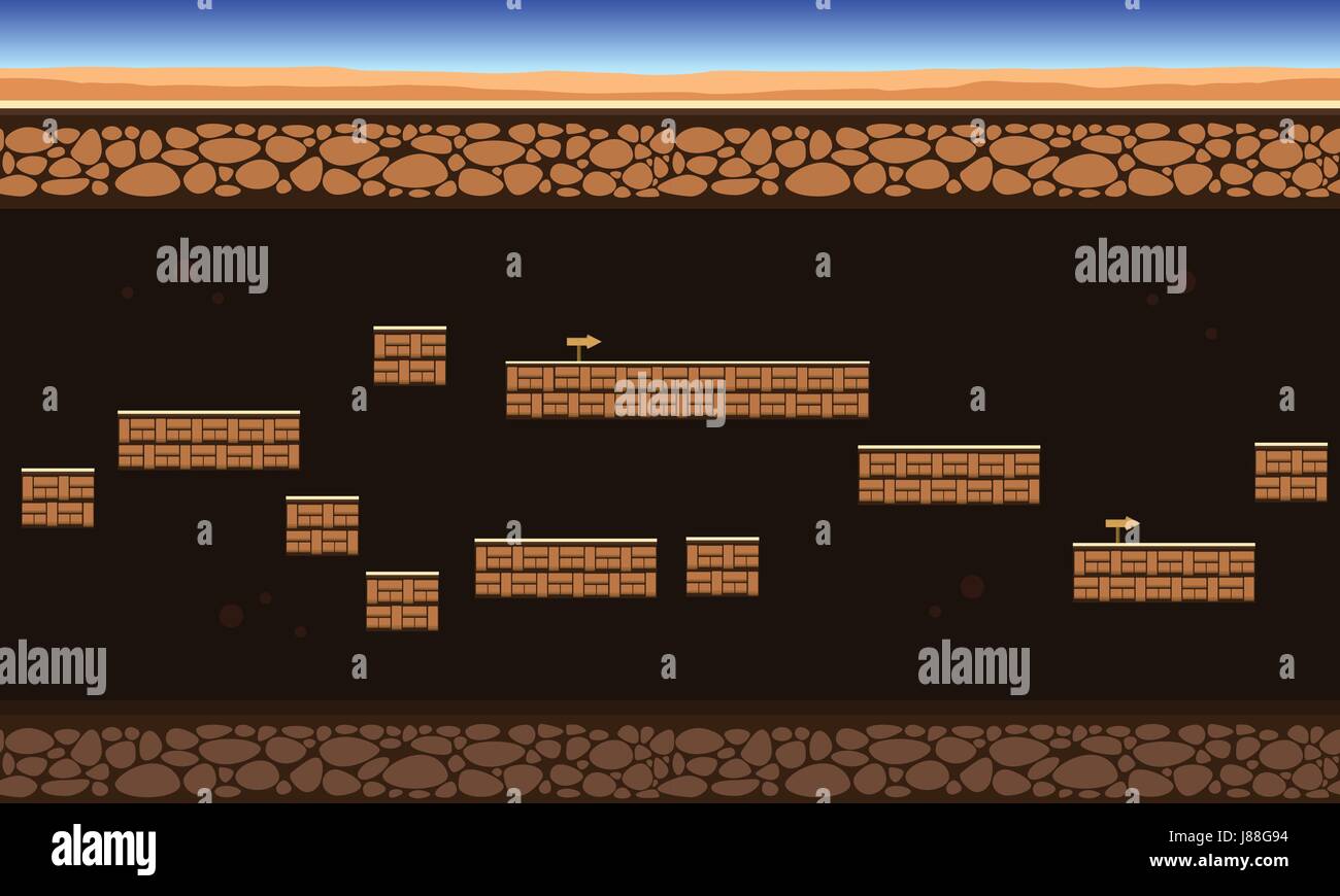 In the ground game background collection Stock Vector Image & Art - Alamy