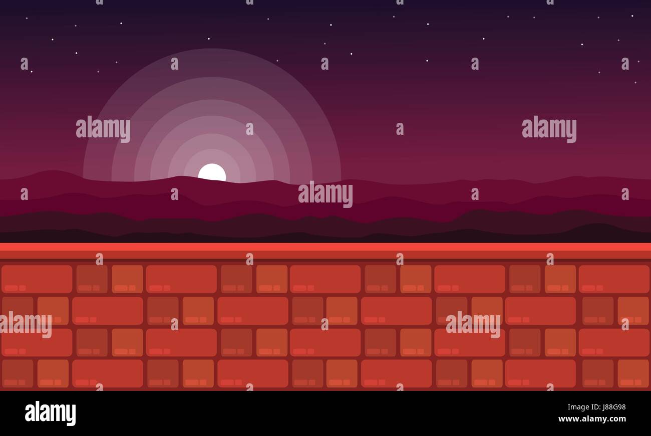 Game background style at night scenery Stock Vector Image & Art - Alamy
