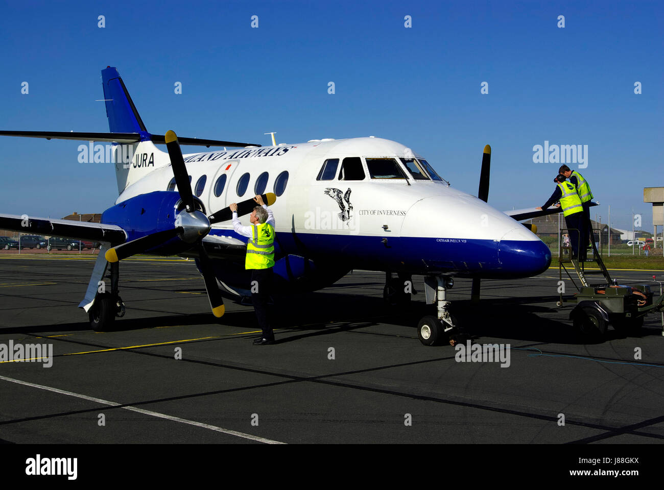 Highland Airways Jetstream 31 Stock Photo - Alamy