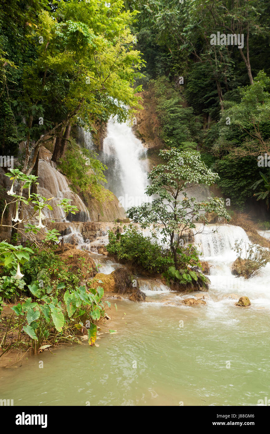 asia, waterfall, nature, flow, asia, waterfall, ceramic tiles ...