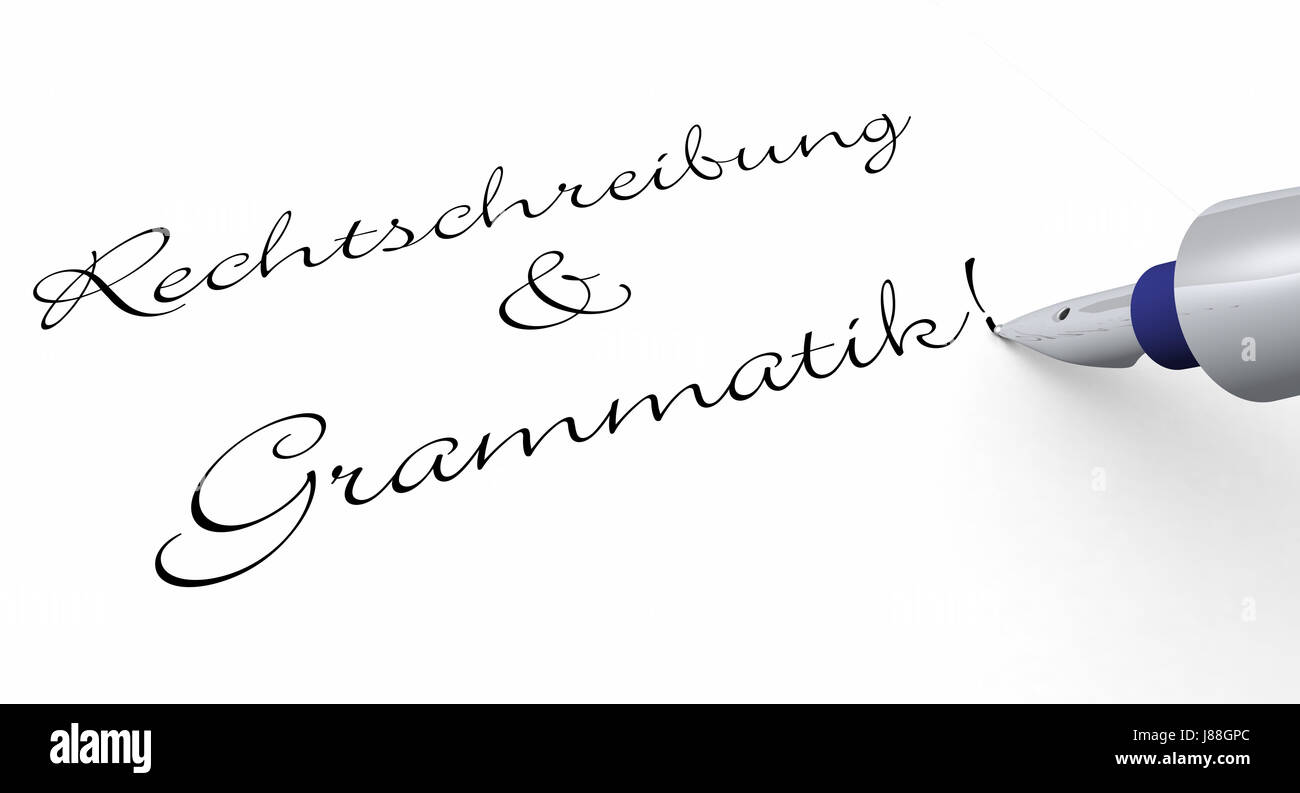 education, learn, german, language, orthography, grammar, school ...