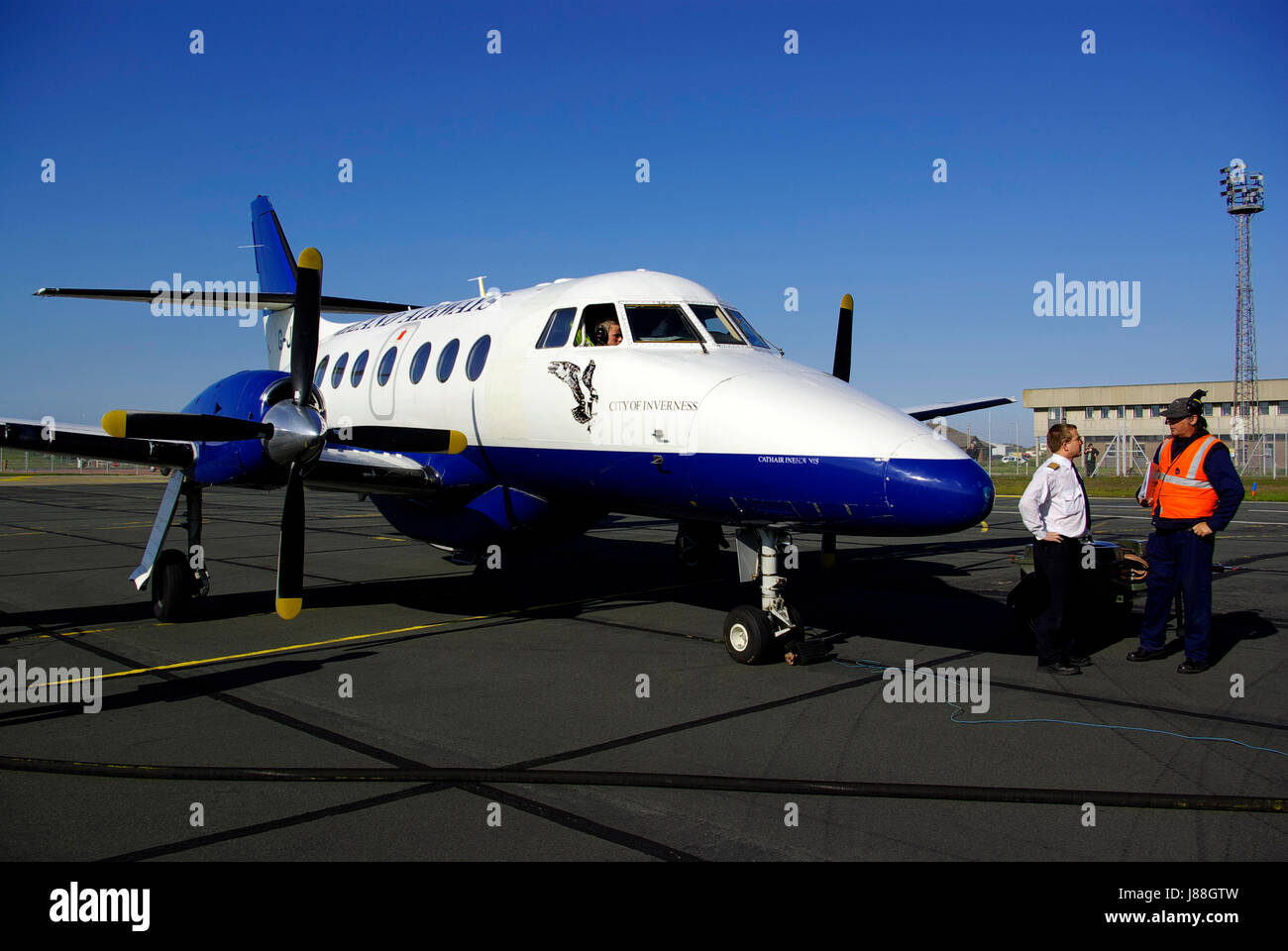 Highland Airways Jetstream 31 Stock Photo - Alamy