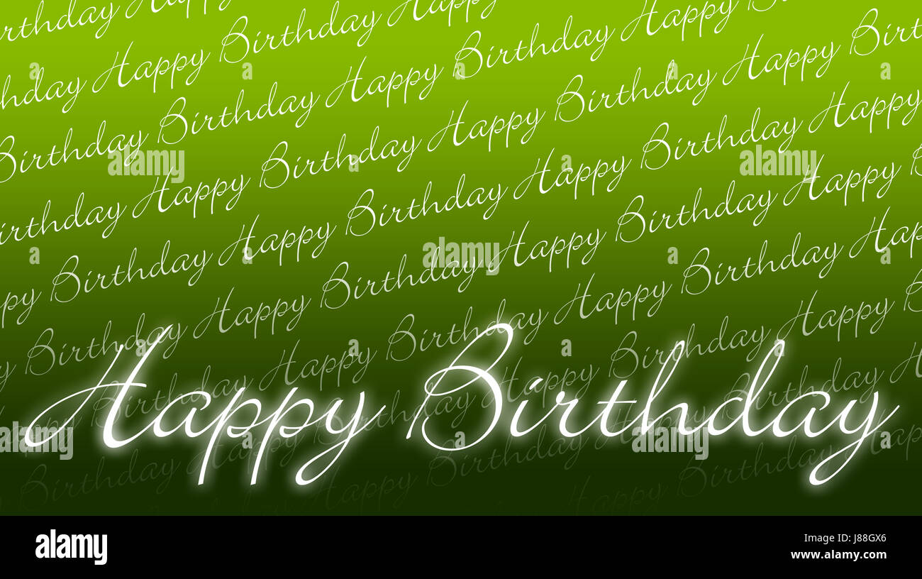 green, greetings card, birthday party, birthday, birthday card ...