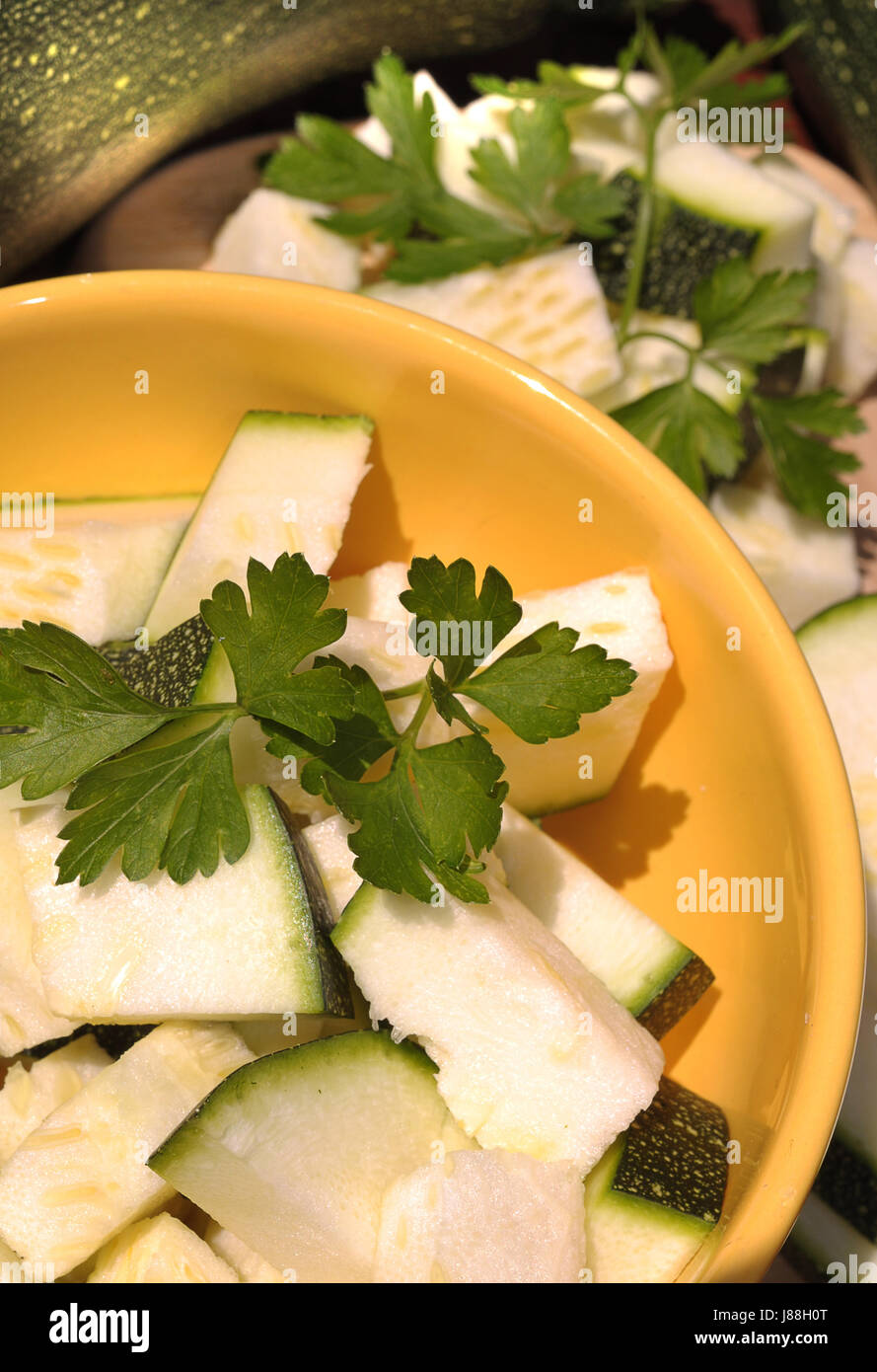 green, pumpkin, courgette, zucchini, garden, green, vegetable, bowl ...