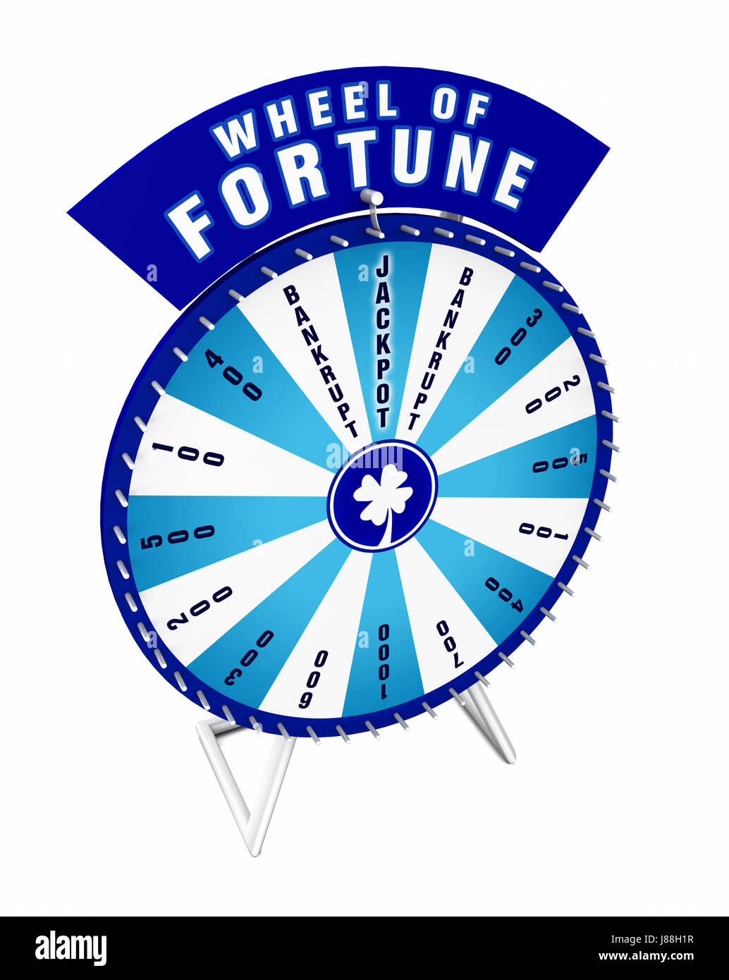 Blue city town entertainment Cut Out Stock Images & Pictures - Alamy