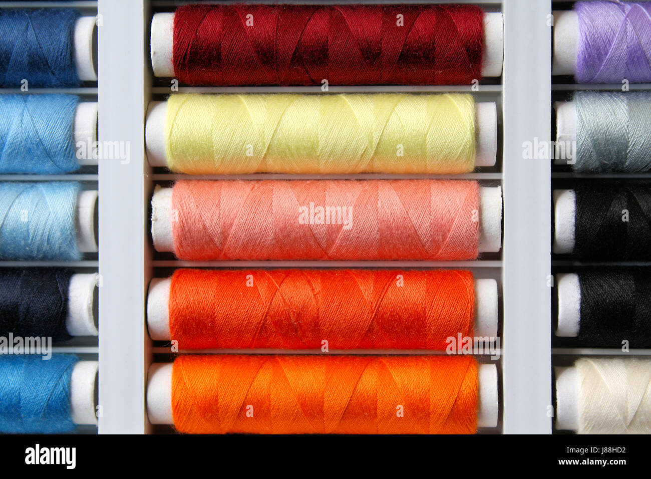 yarn, sewing thread, cotton, red, blue, coloured, colourful, gorgeous ...