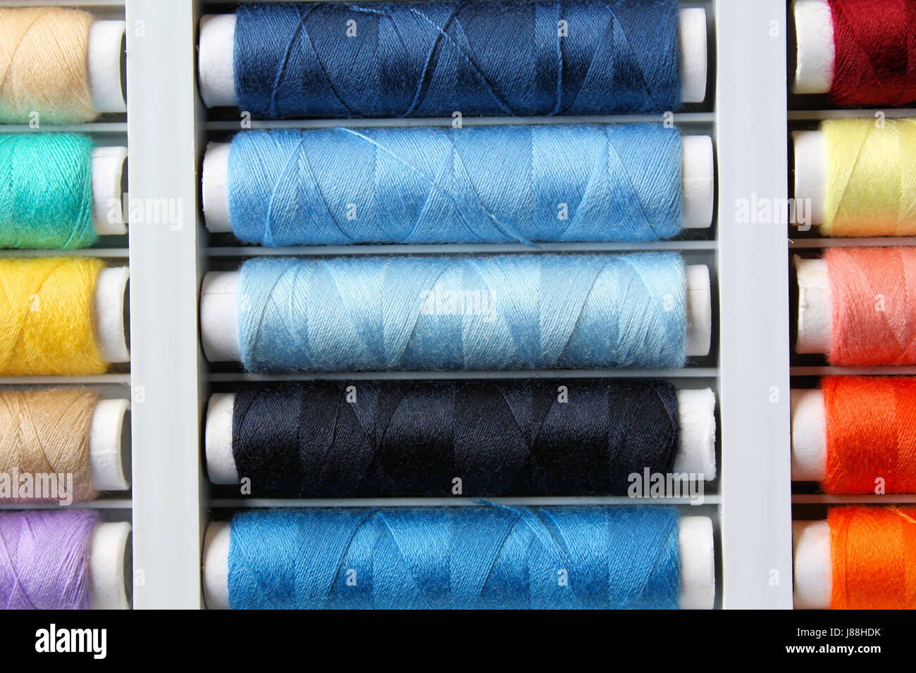 blue, yarn, sewing thread, cotton, blue, coloured, colourful, gorgeous ...