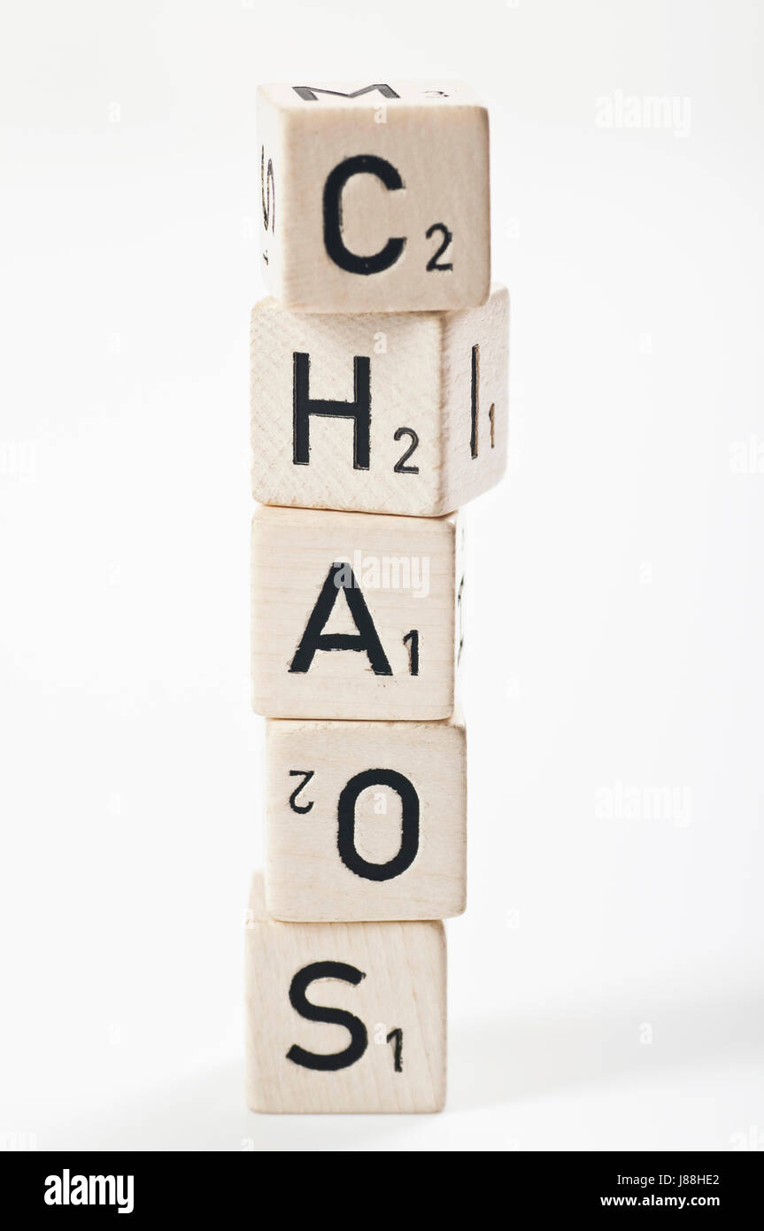 Buchstabenchaos hi-res stock photography and images - Alamy