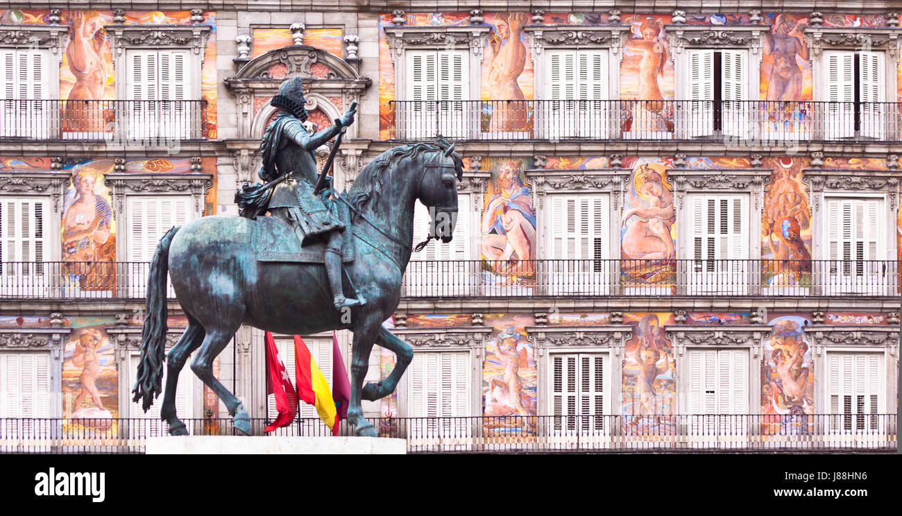 art, spain, square, facade, sight, view, outlook, perspective, vista ...