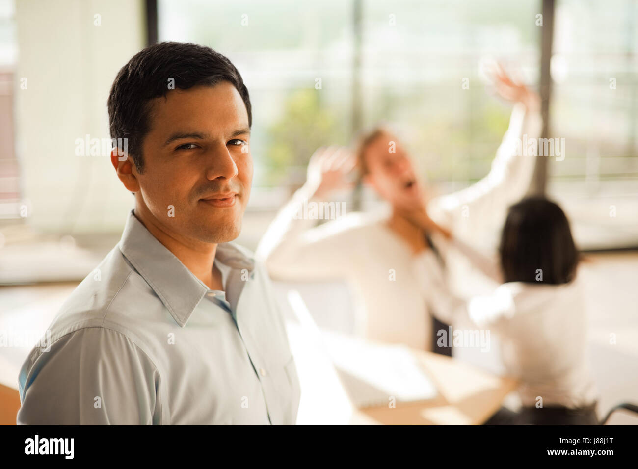 Exaggerated smiles hi-res stock photography and images - Alamy