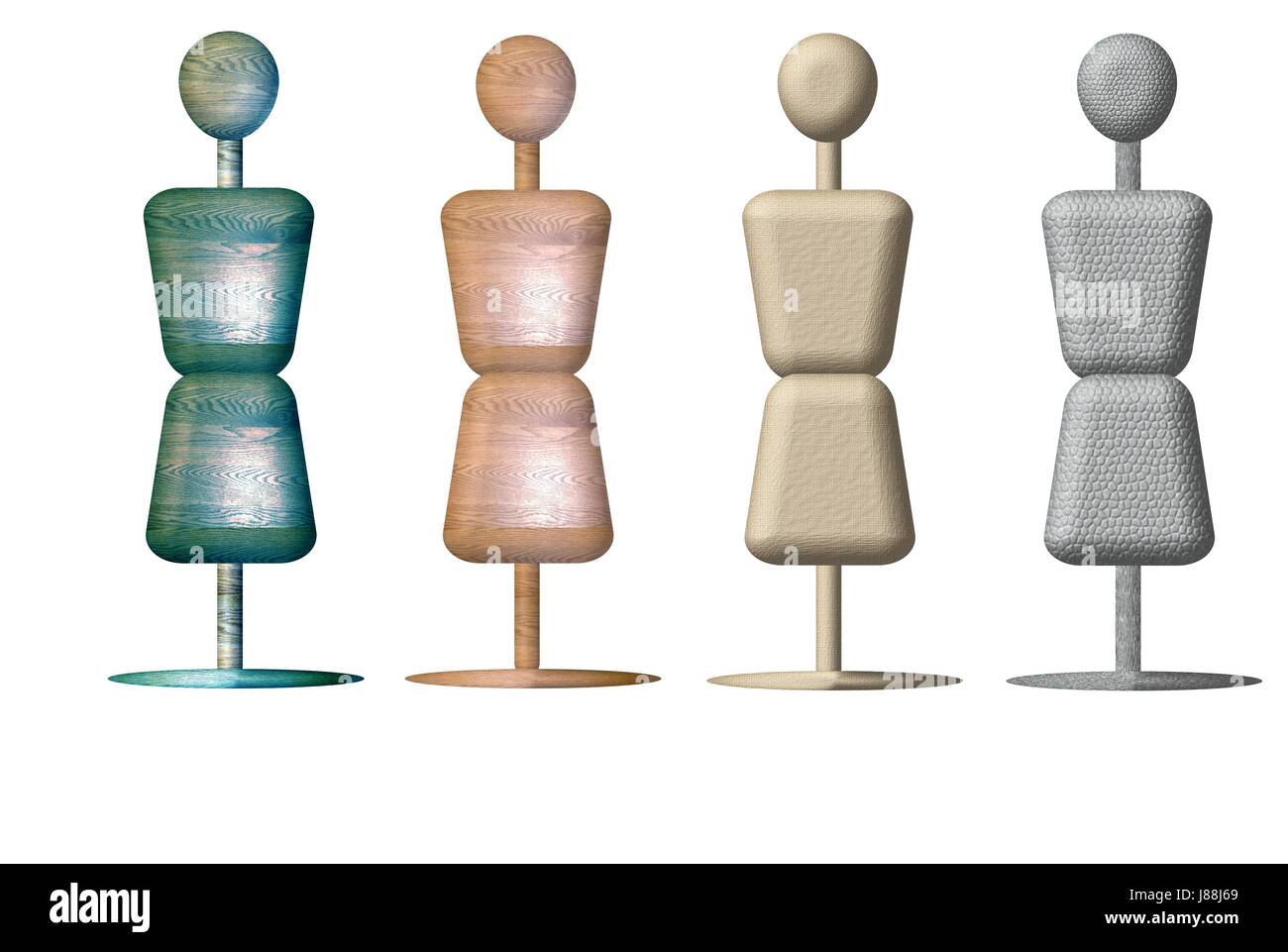 Wardrobe illustration clothes Cut Out Stock Images & Pictures - Alamy