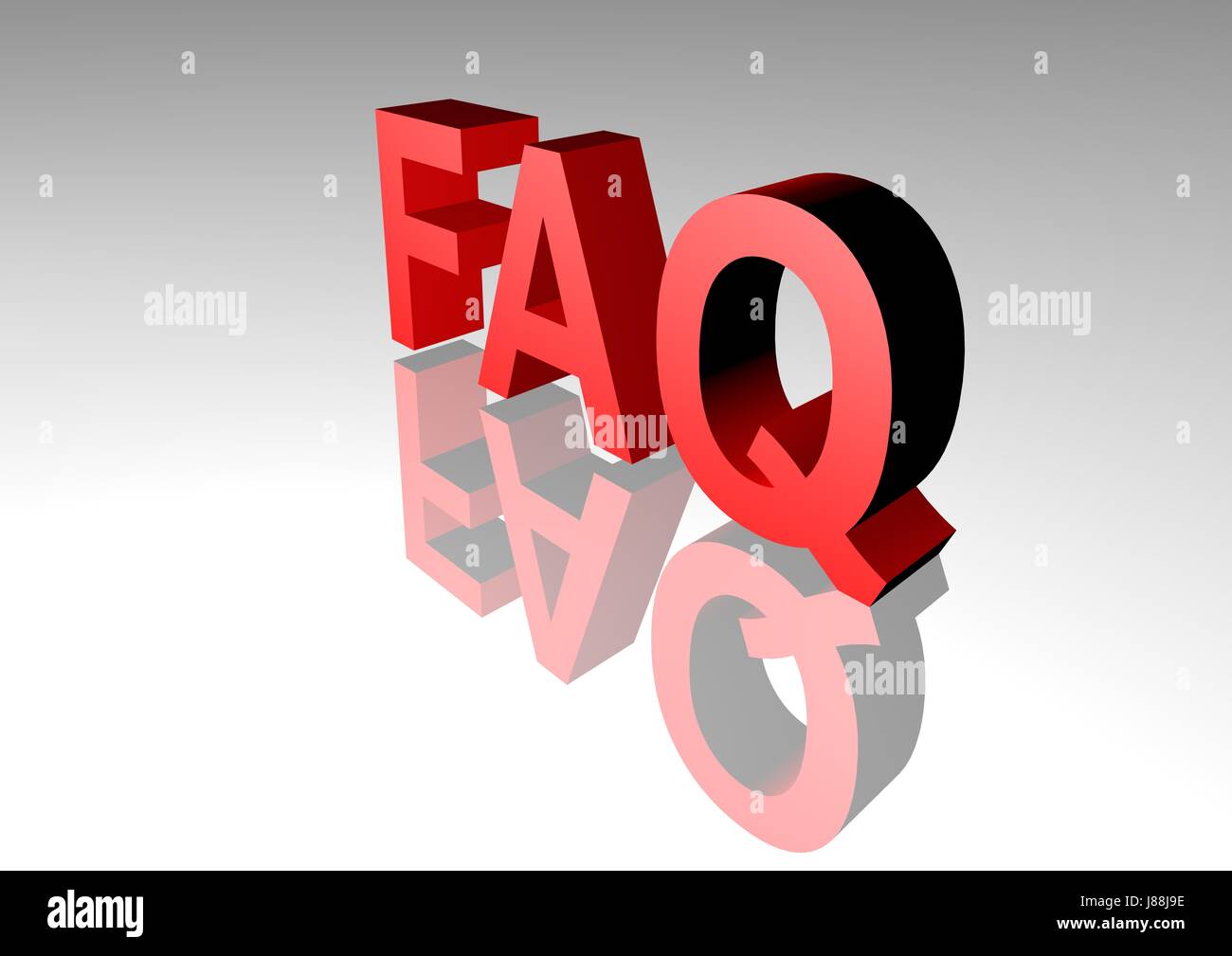 Rotes faq symbol hi-res stock photography and images - Alamy