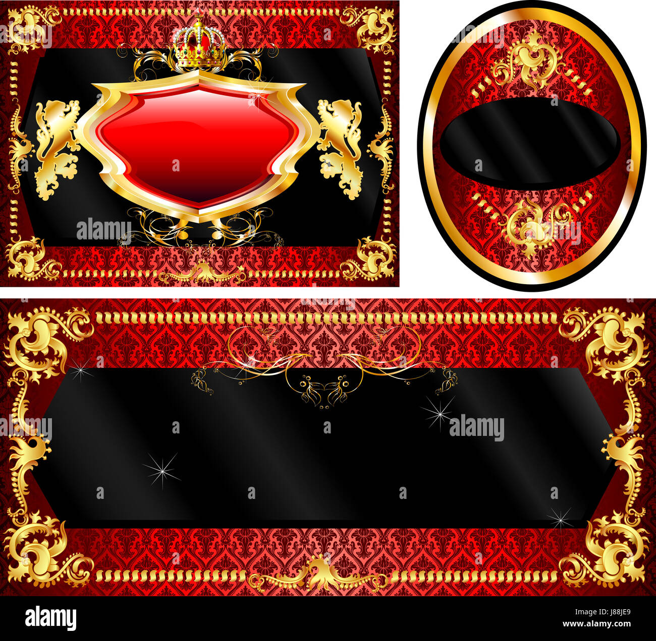 emblem, graphic, elegance, jewelry, jewellery, poster, golden, rich ...