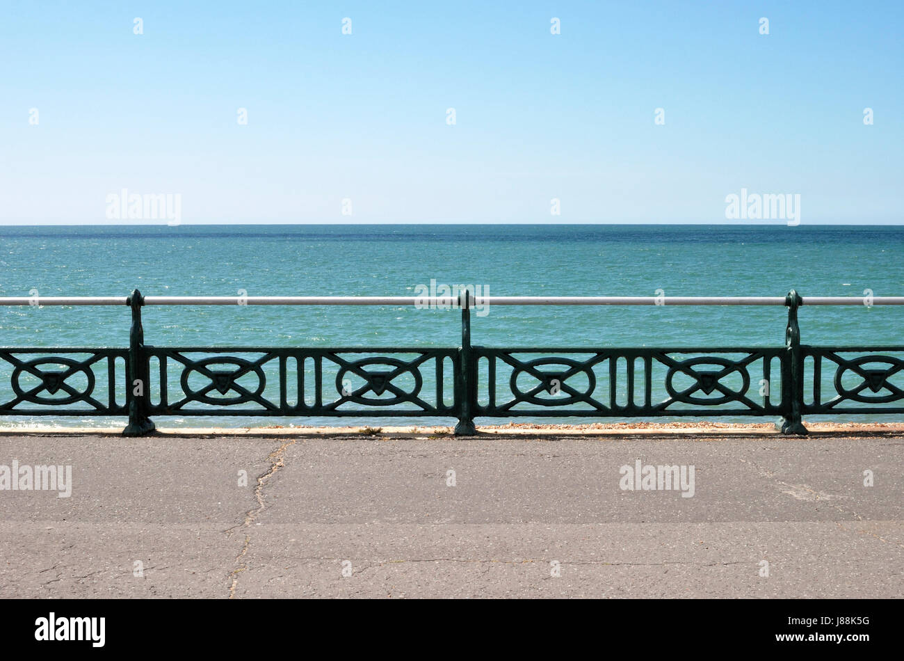horizon, pavement, promenade, walkway, salt water, sea, ocean, water ...