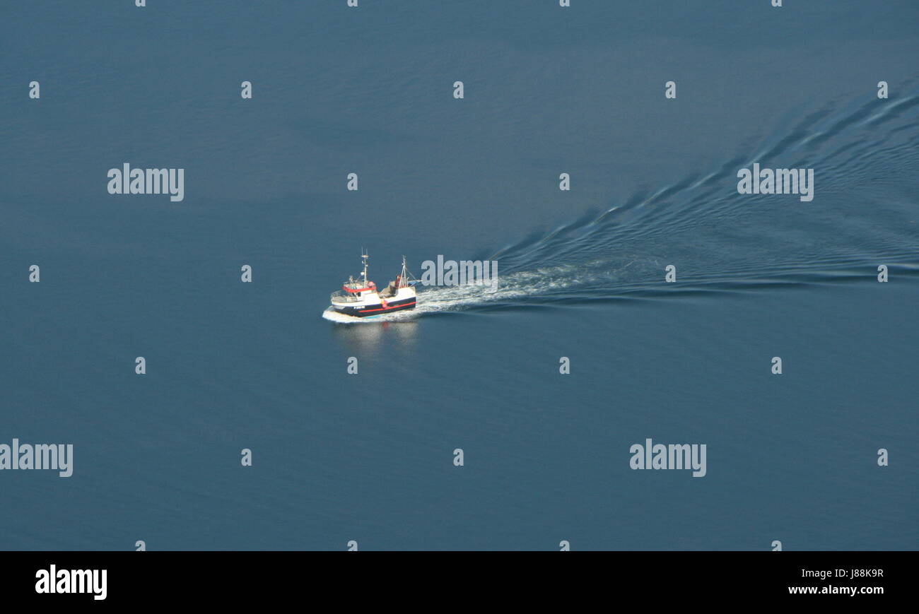 norway, angle, fish, wave, fisherman, bow wave, fishing ship, salt ...
