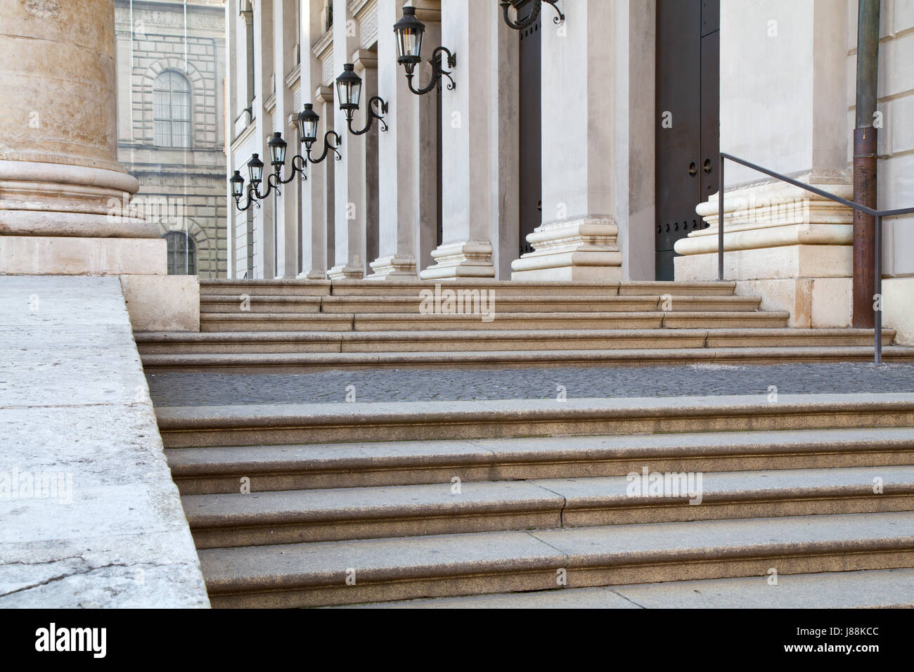 bavaria, opera, munich, state opera house, historical, temple, columns ...