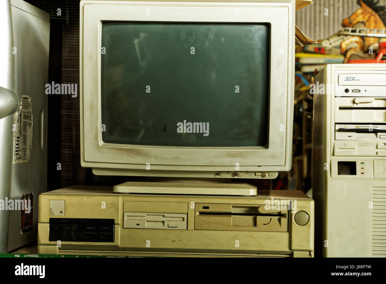 Old keyboards mouse hi-res stock photography and images - Alamy