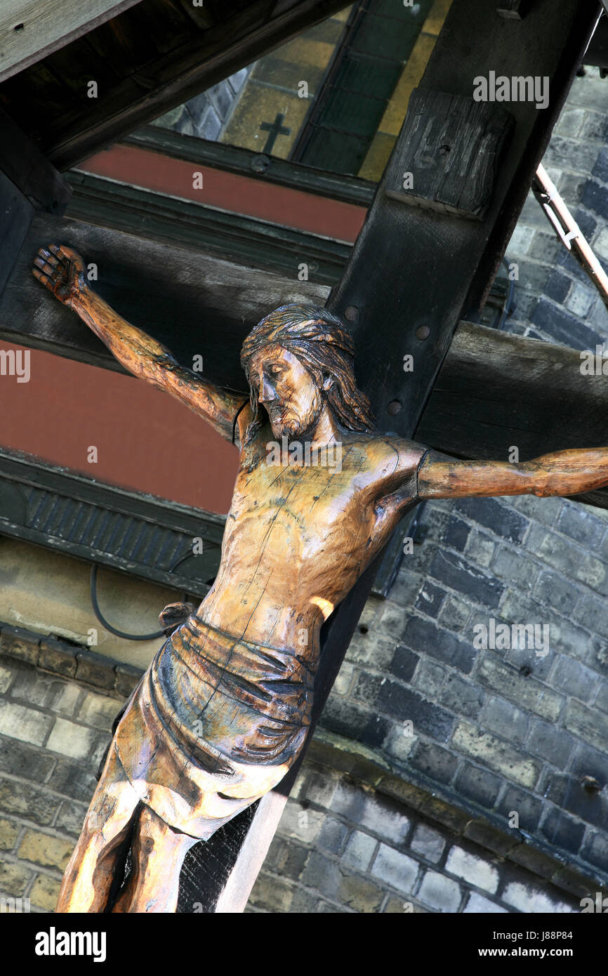 religion, religious, belief, god, statue, cross, sculpture, pain ...