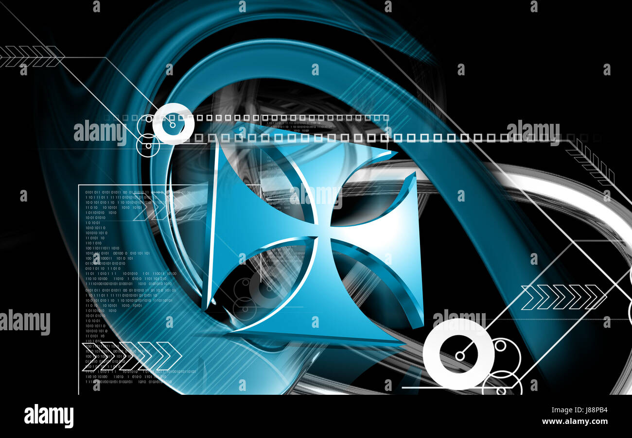 blue, religious, graphics, colour, model, design, project, concept ...