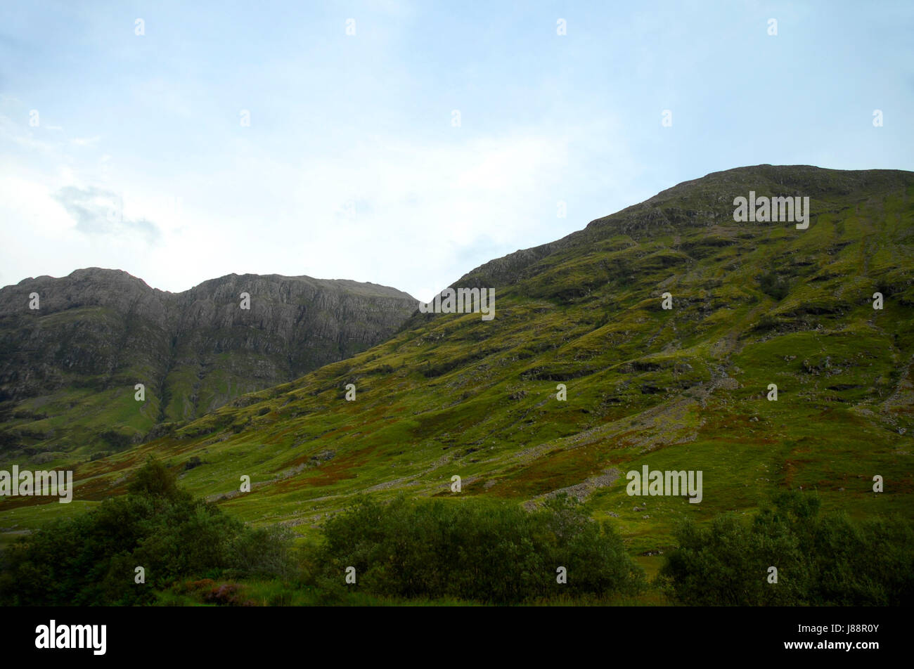 mountains, plant, rock, scotland, mountain, scenery, countryside ...