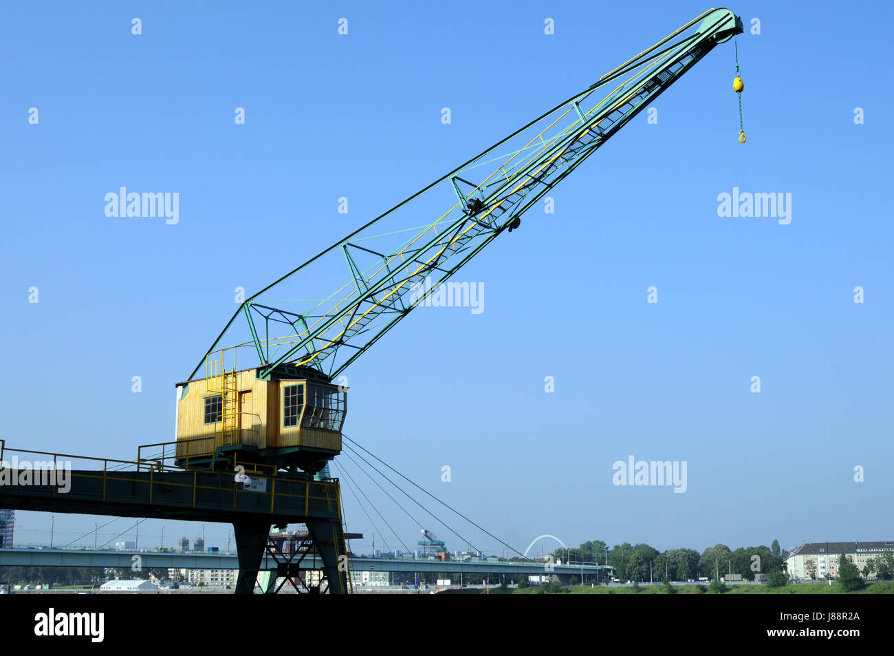 city, town, cologne, bridge, logistics, crane, model, build, type ...
