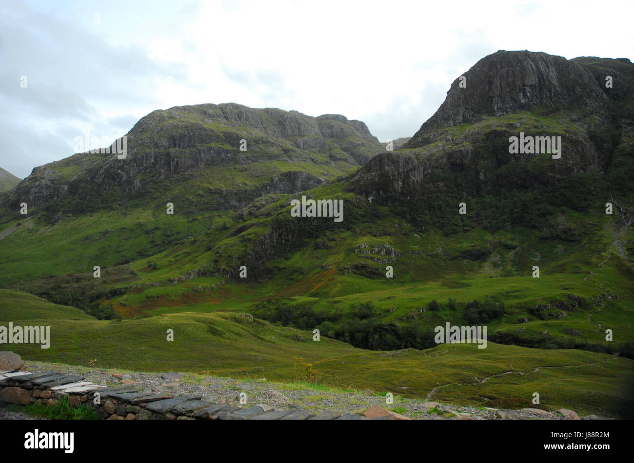 glencoe as once Stock Photo - Alamy