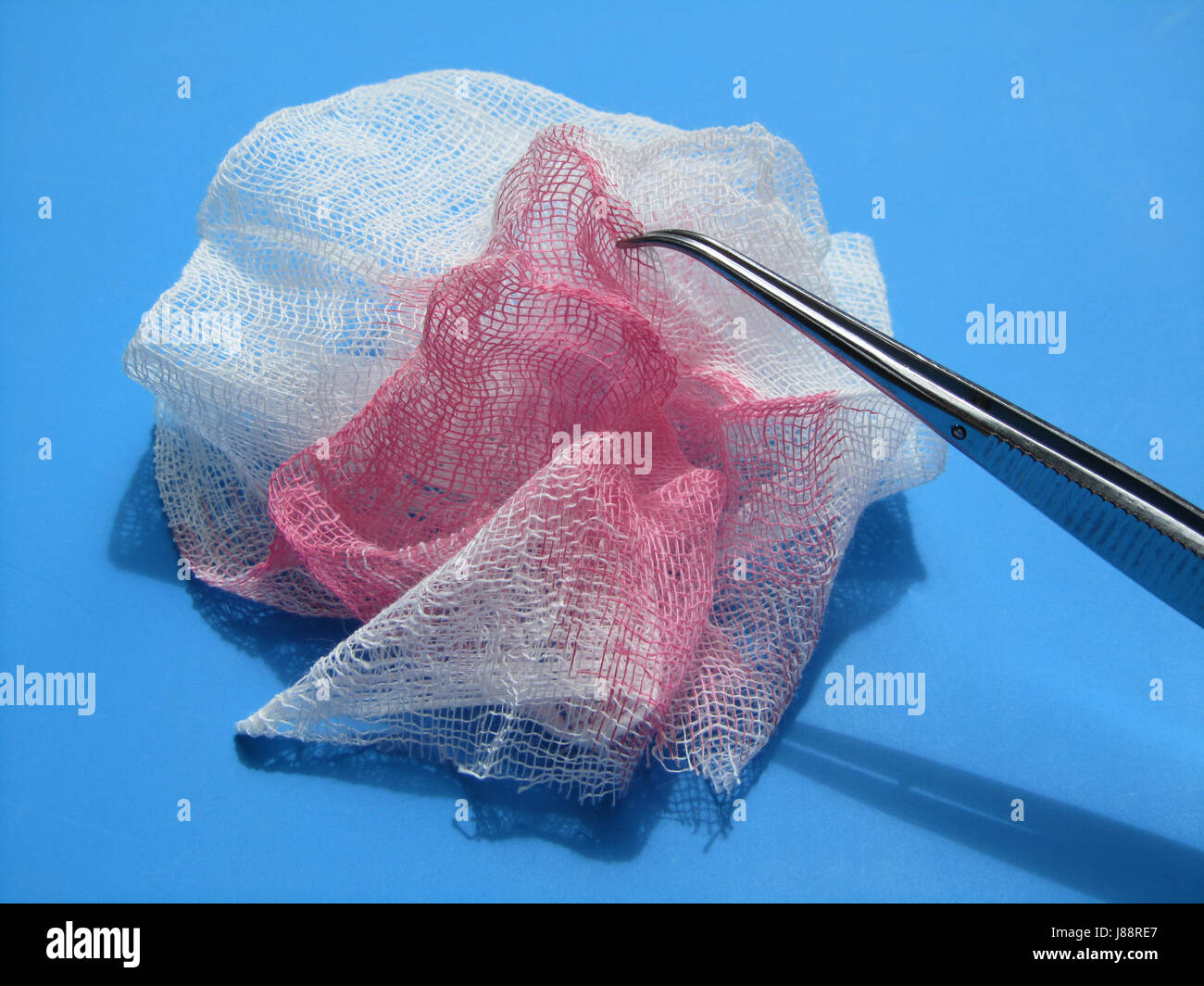 forceps with bandage Stock Photo - Alamy