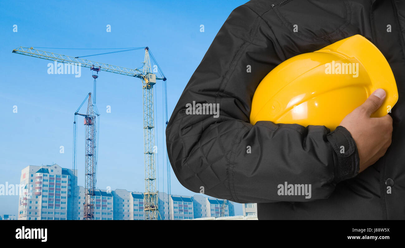 tower, danger, hand, tool, object, tools, job, build, isolated, colour ...