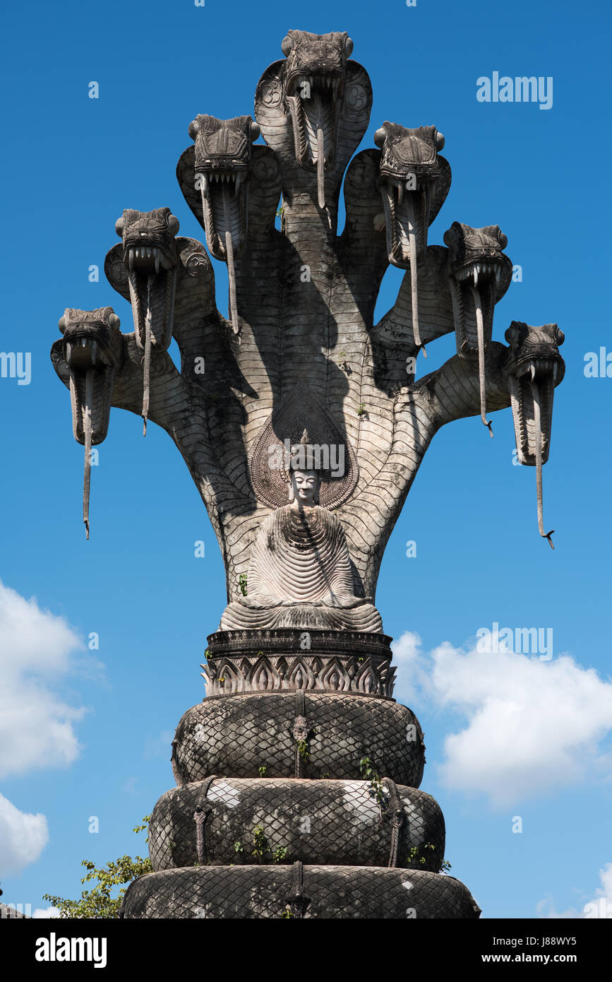 Sala Kaeo Ku, Sculpture Park, Nong Khai, Thailand Stock Photo - Alamy