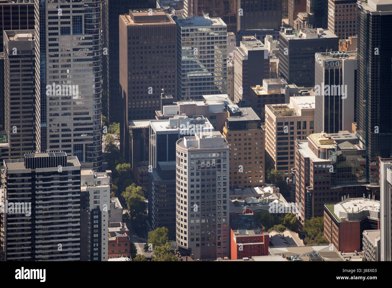 Melbourne sky scraper hi-res stock photography and images - Alamy