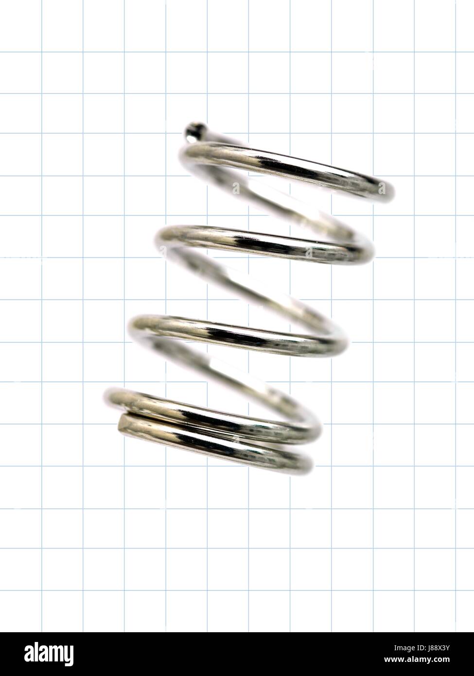 close, tool, component, isolated, industrial, hardware, iron, spring ...